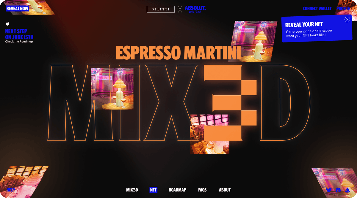 Absolut - Born to Mix3D | MONOGRID